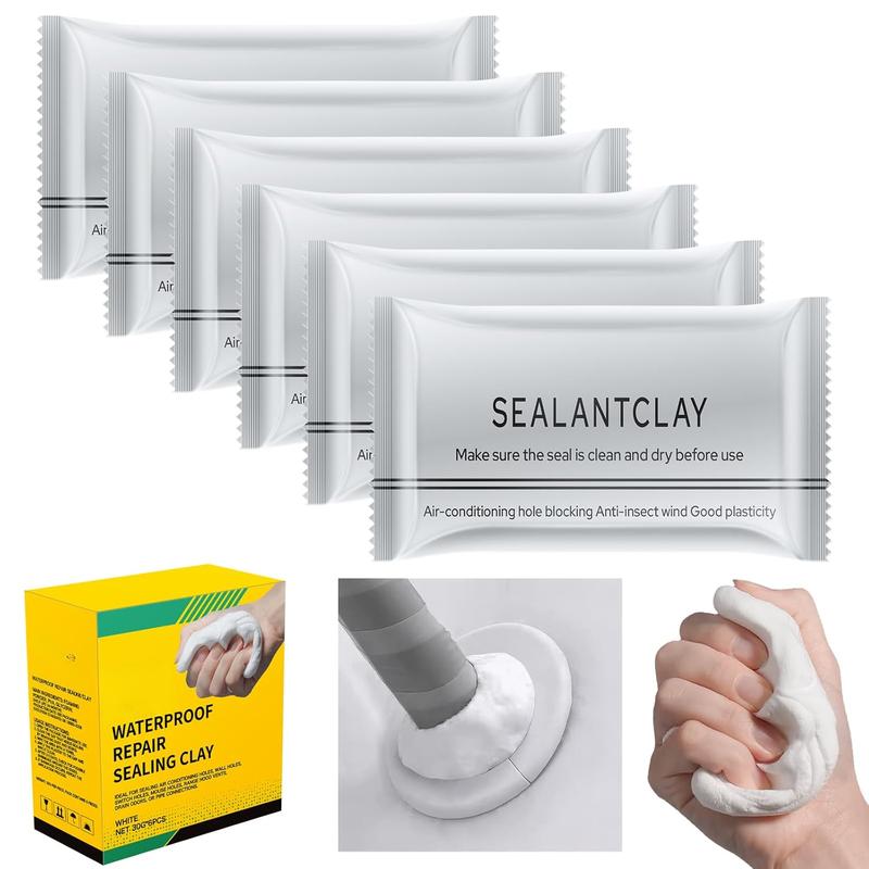 Type White Sealant Mastic, Repair Sealing Clay, Quick Mending Mud for ...