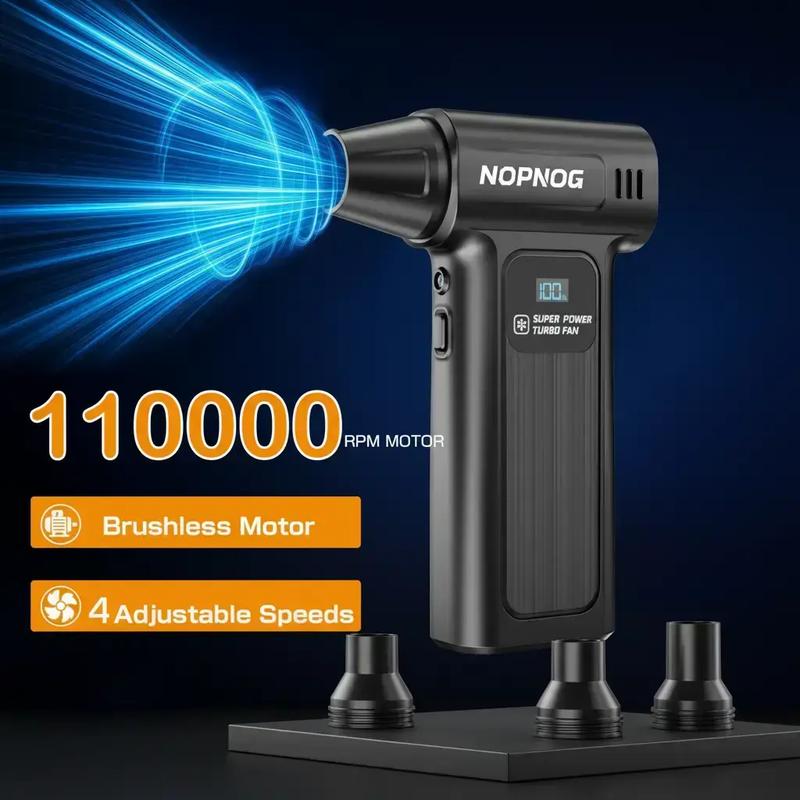 M9 Turbo Jet Fan, 4 Gears 3 Outlet Nozzles,2025 New Jet Fan Dry Blower ...