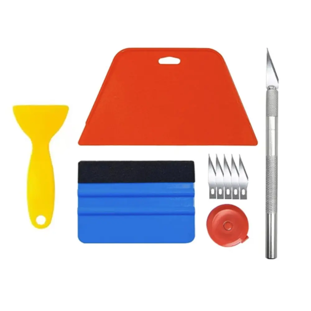 Smooth Tool Kit for Sticker Wallpaper and Vinyl Backsplash Tiles, 5 ...