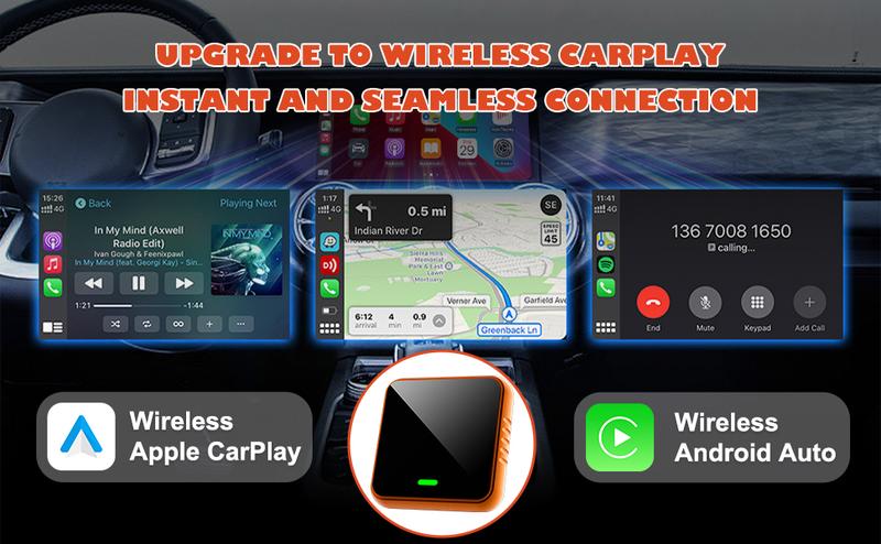 [Christmas Picks] EasyCar Wireless CarPlay & Android Auto Adapter 2026 ...
