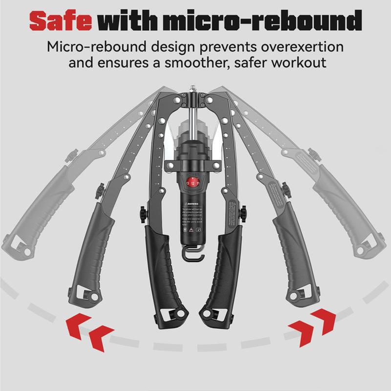 Chest & Arm Twister with Flex Core Trainer - 15-Level Hydraulic Power ...