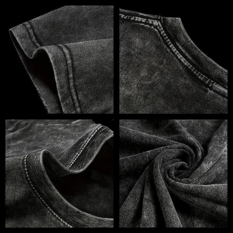 couple set230g Double-Sided Washed, Cherry Blossom Printed T-Shirt ...