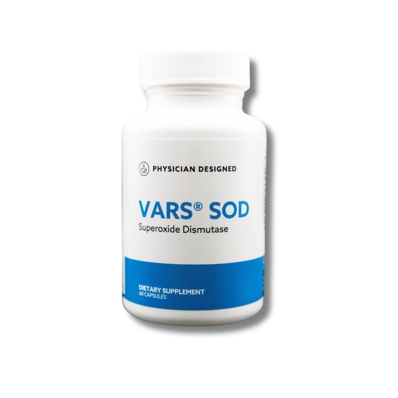 VARS SOD Booster Ultra-Potent Superoxide Dismutase Capsules Supplement ...