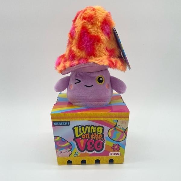 Kellytoy Living on the Veg Russ Plush Toy - Character Russ from Series ...