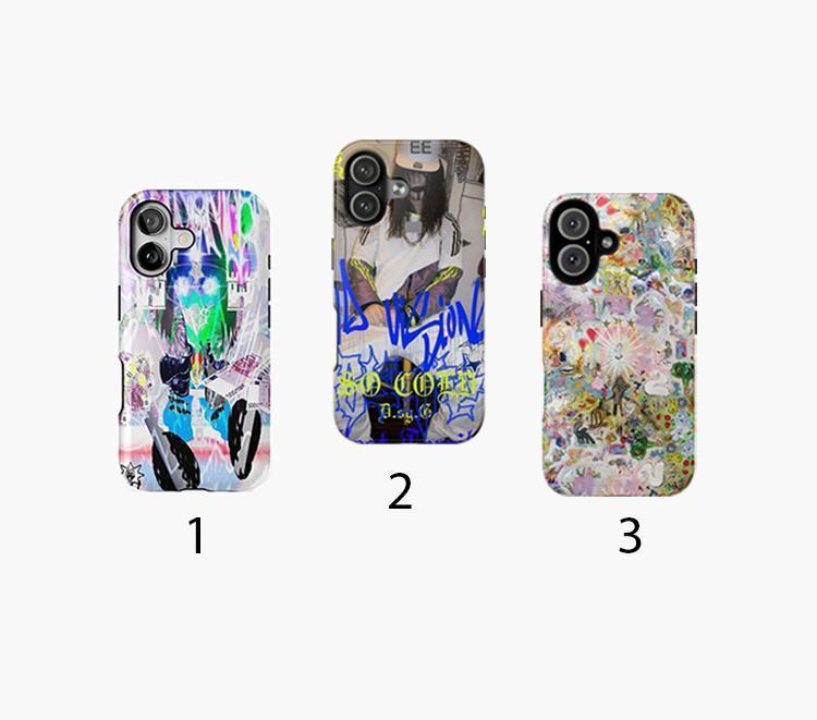 Bladee Album Tough Phone Case Shockproof Heavy Duty Drop Protection ...