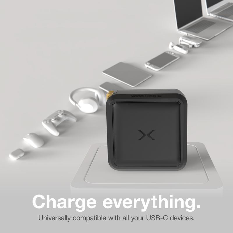 NOCO XGrid X100: 100W USB-C Charger – Dual Port Type C Power Adapter ...