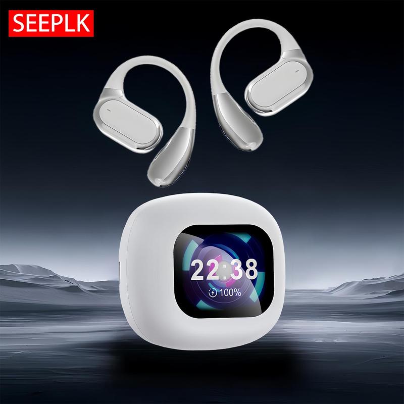Wireless Open-ear Earbuds, Bluetooth-compatible Earphones with Digital ...
