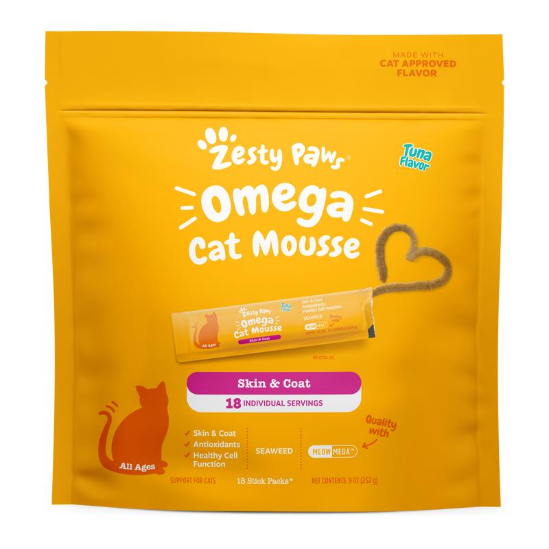 Zesty Paws Omega Cat Mousse Squeezable Cat Treats - TikTok Shop