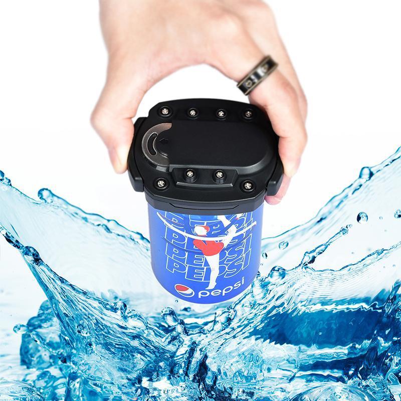 Universal beverage can opener, suitable for draft beer, soda and other ...
