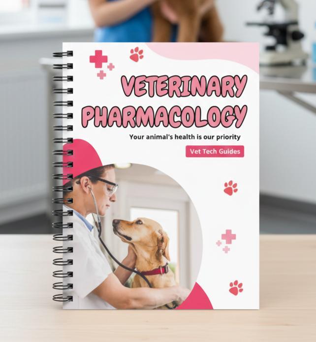 Veterinary Pharmacology Notes 2026, Comprehensive Veterinary Nurse ...