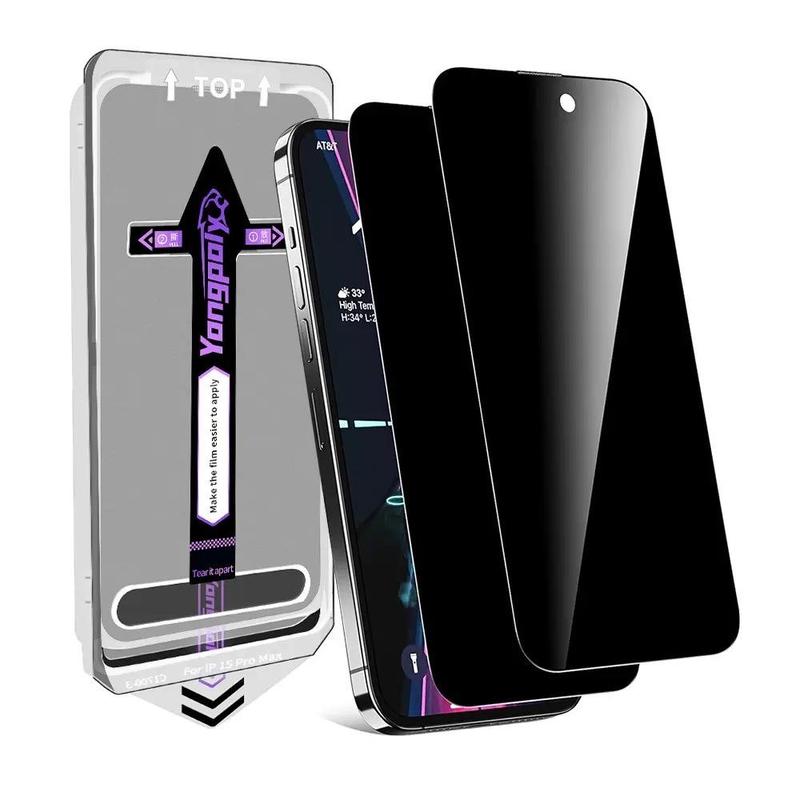 Tempered Glass Smartphone Screen Protector, HD/Anti-spy Phone Screen ...