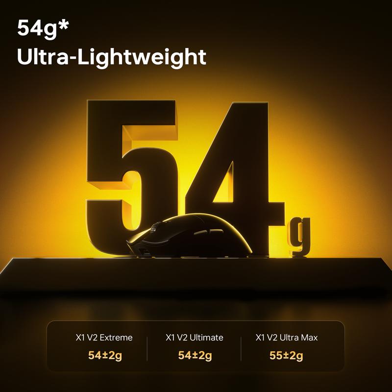 ATK Blazing Sky X1 V2 Wireless Gaming Mouse 8KHz Polling PAW3950 Ultra ...