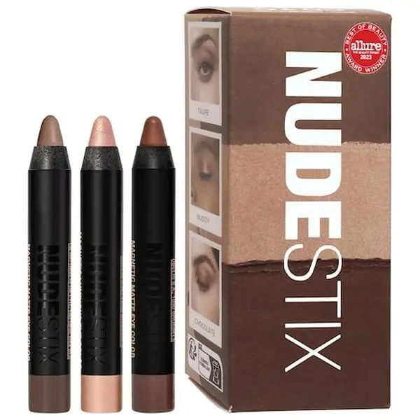 NUDESTIX Matt e Eye Trio woman Eyeshadow Makeup - TikTok Shop