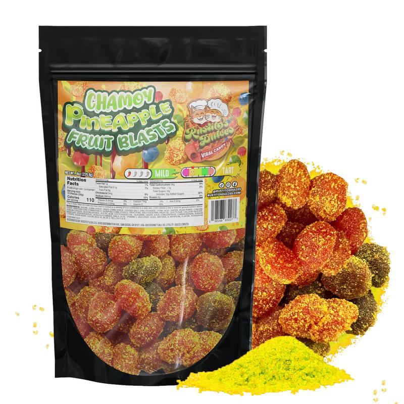 Chamoy Pineapple Fruit Blasts Irresistibly Chewy Tropical Snack Candy ...