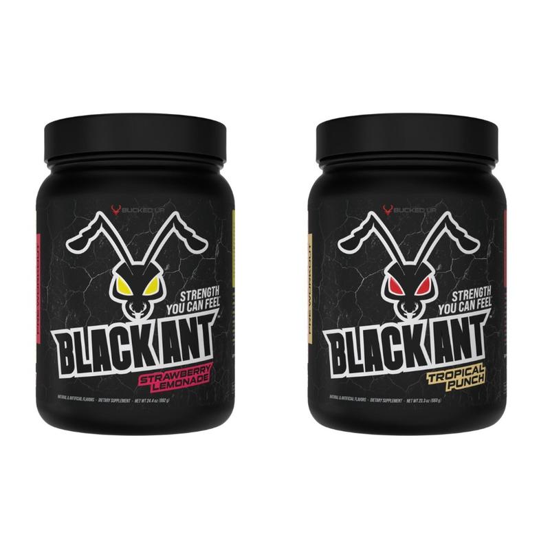 Bucked Up ALL NEW Black Ant Pre-Workout | Advanced Formula with ...