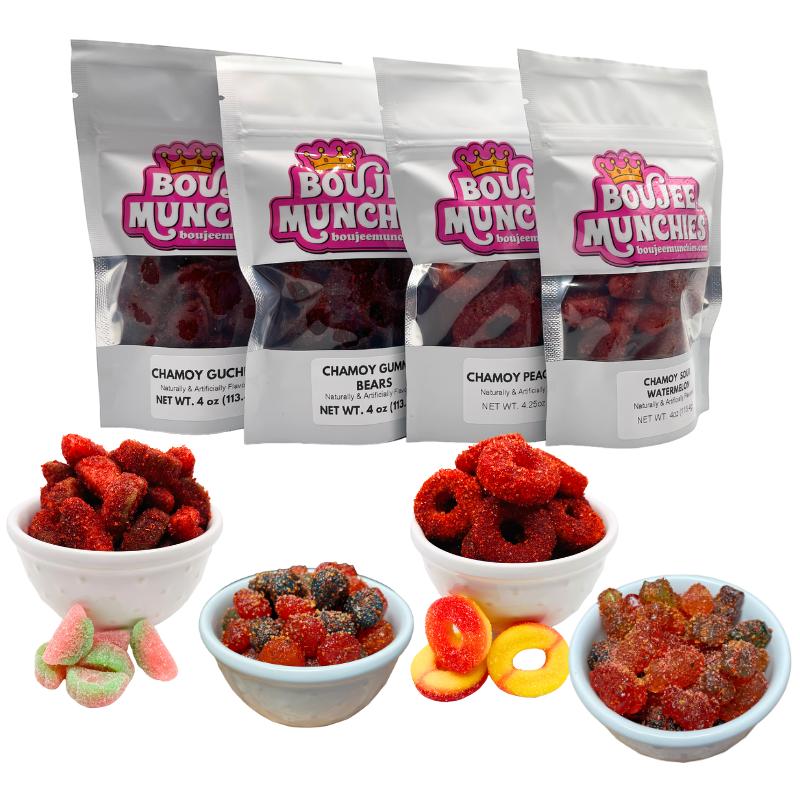 Boujee Munchies Chamoy Candy Box Snack Sweet Tangy Bonbon Sour - TikTok ...