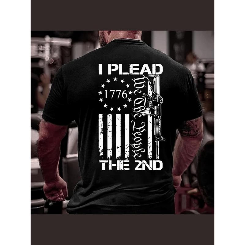 100% Cotton I Implore The Second Amendment To Print T-Shirts, Men'S ...