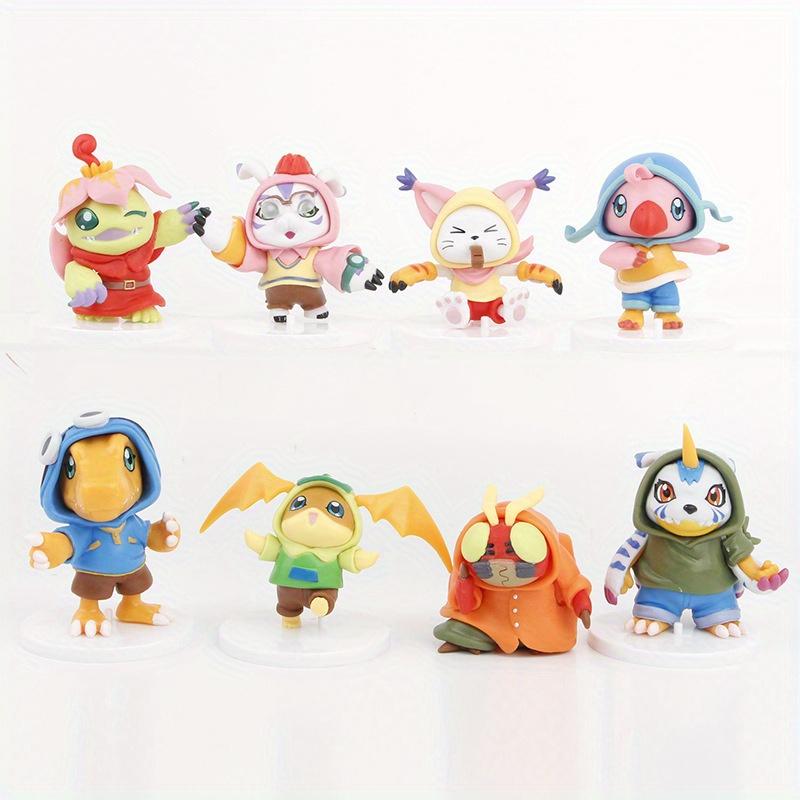 8 Growth Stage Digimon in the Digital World Adventure: Randomly send ...