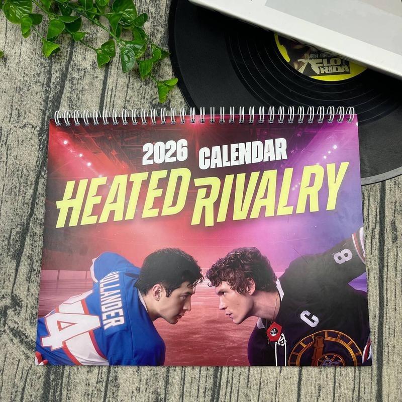 Heated Rivalry The Nak3d Ambition 2026 Wall Calendar, Male Aesthetic ...