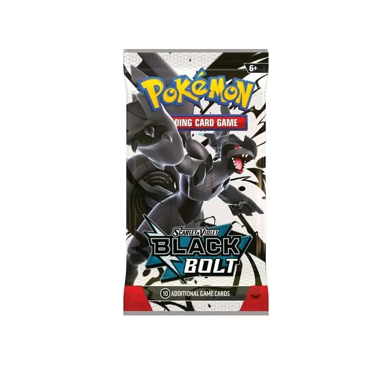 Pokémon Trading Card Game English Edition Black Bolt - 10 Additional ...