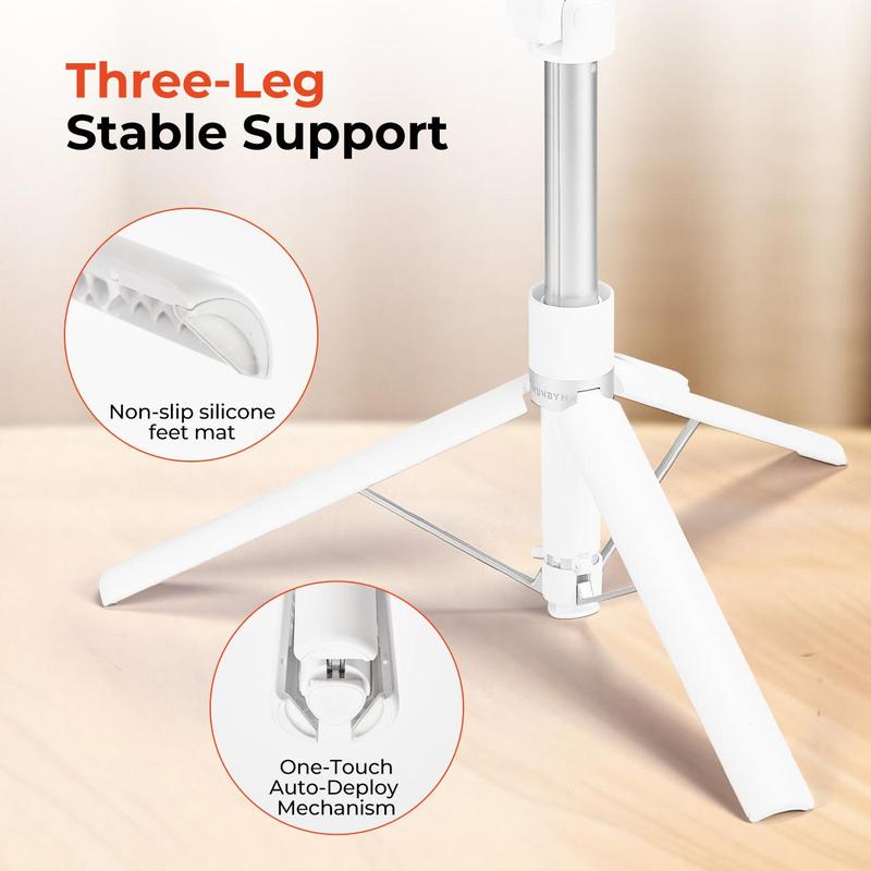 【MUNBYN Auto-Deploys Magnetic Tripod】Automatic Auto-Open Tripod ...