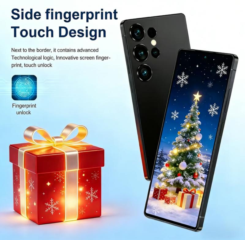 25 Ultra Android Smartphone, rounded corners,6.6 Inch Screen, Android ...