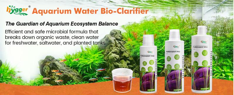 hygger Aquarium Water Bio-Clarifier, Reducing Fish Waste and Cleaning ...