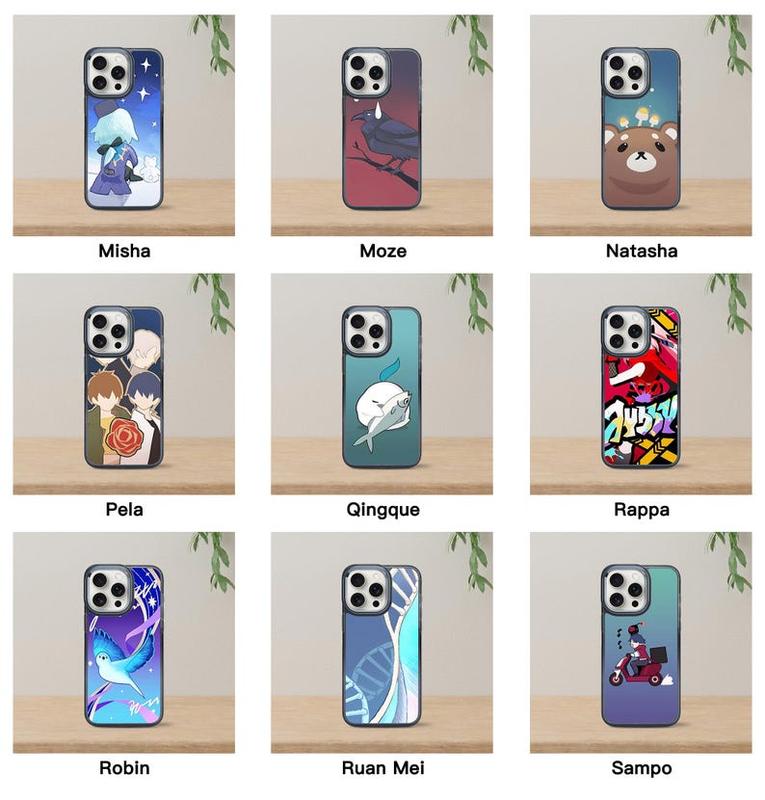 Honkai Star Rail Mobile Phone Case, Misha, Moze, Natasha, Pela, Qingque ...