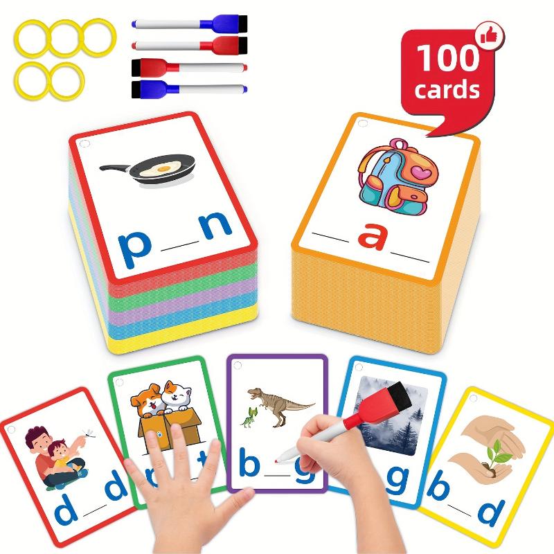 Short Vowel Spelling Game, Alphabet Learning Handwriting Toy, Short ...
