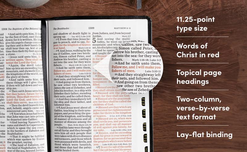 KJV Large Print Bible | Leather Touch Crown of Thorns Edition - TikTok Shop