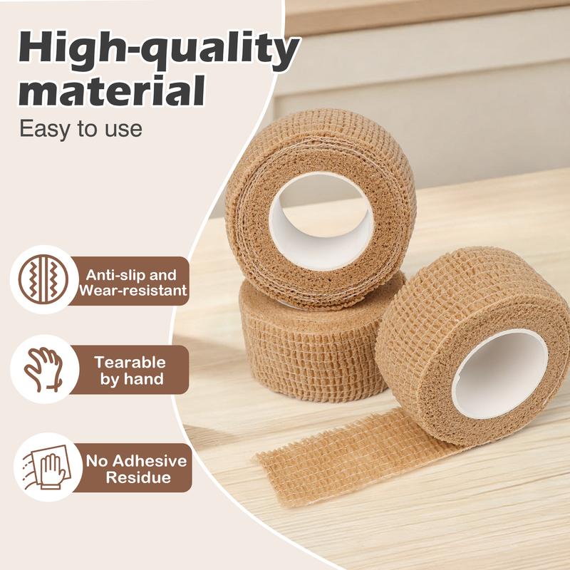 12 Counts Self Adhesive Elastic Bandage Wrap, Breathable Non-Woven ...