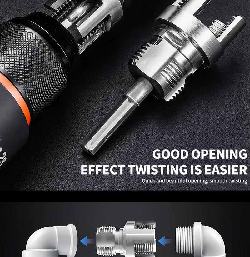 SOPAMI Pipe Tapping and Threading Tool | Dual-Specification Compatible ...