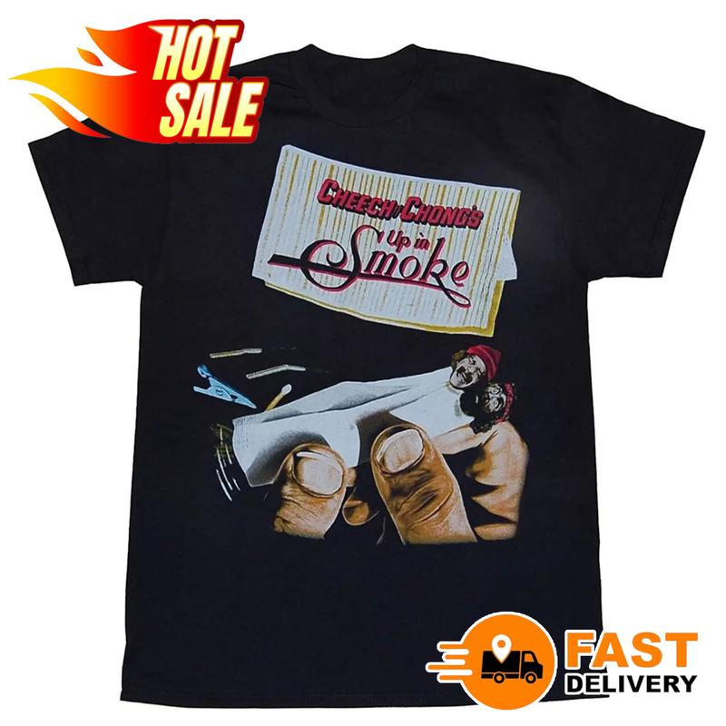 Cheech and Chong Up In Smoke Movie T shirt Black Size S To 4XL U835 ...