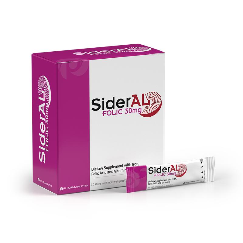 SiderAL® Folic 30mg - Clinically Proven Iron Supplement with Folic Acid ...