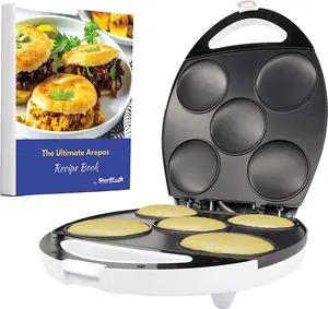 StarBlue Electric Arepa Maker & Mini Pancake Maker with FREE Arepa ...