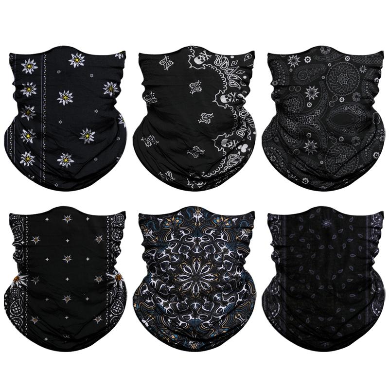 Venswell Black Neck Gaiter Series, Cover Mask for men and women ...