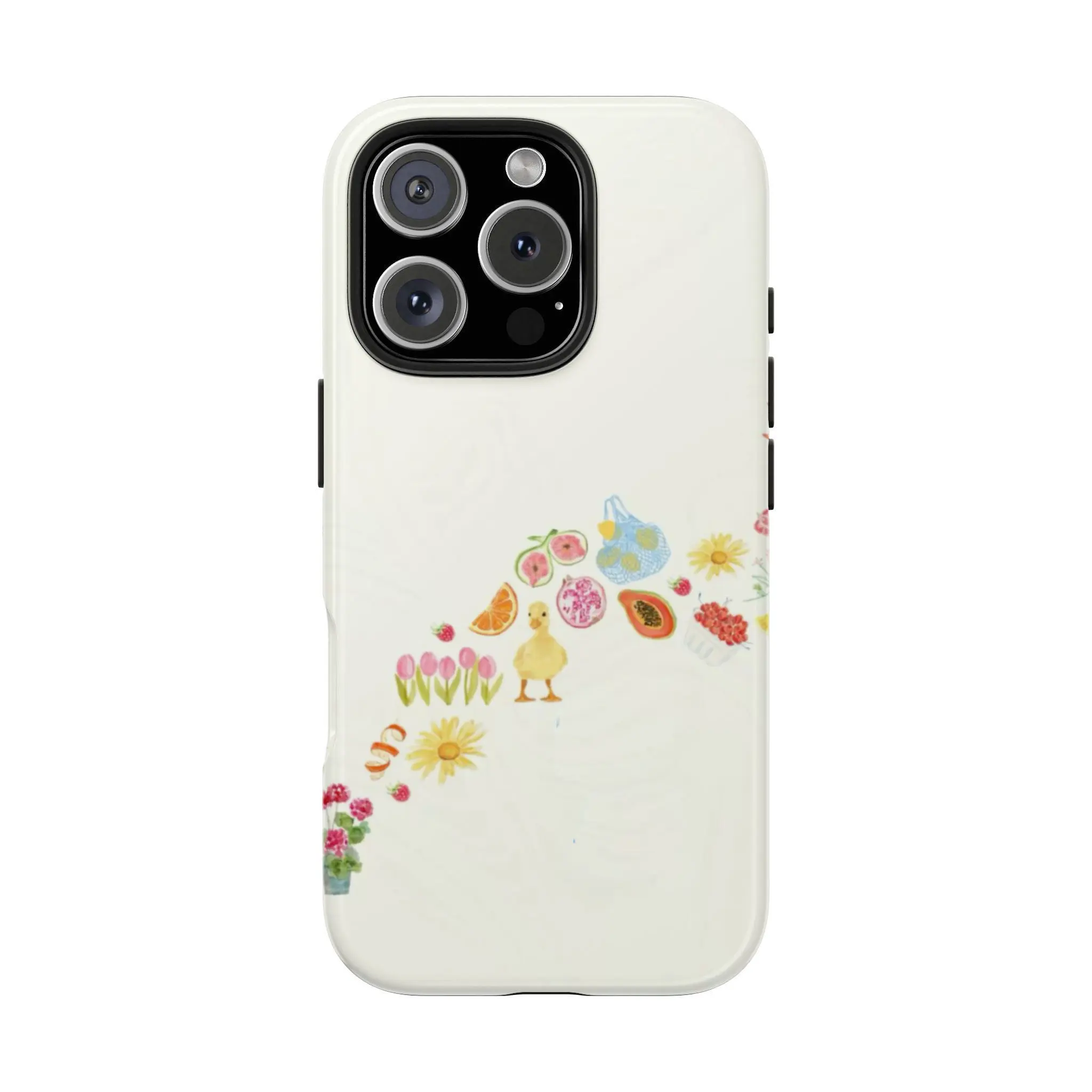 Cowboy Duck iPhone Case, Cute Western Duck Phone Cover, Aesthetic Blue ...