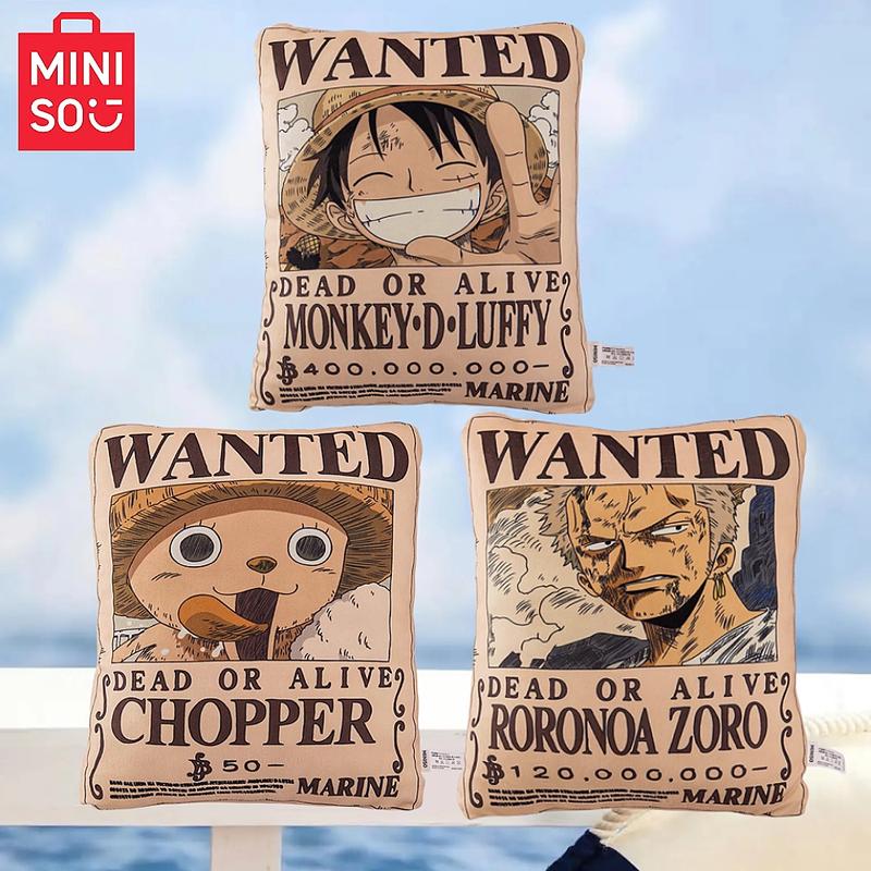 MINISO One Piece Classic Series 16 inch Pillow - 3 Character Designs ...