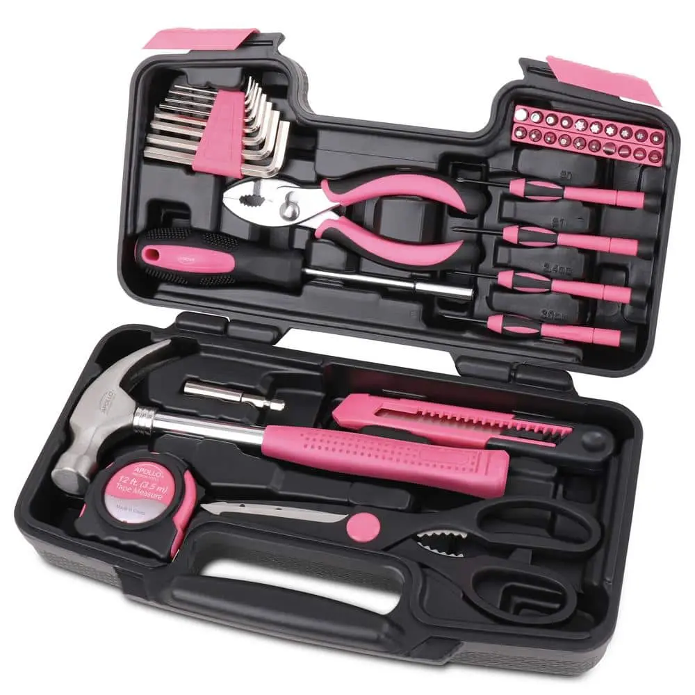 General Tool Set in Pink (39-Piece) - TikTok Shop
