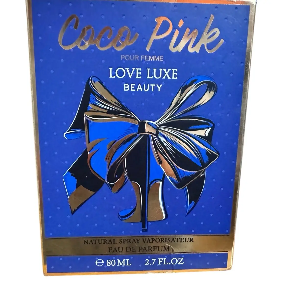Coco Pink Pour Femme Love Luxe Beauty Eau De Parfum 80ML 2.7 FL OZ ...