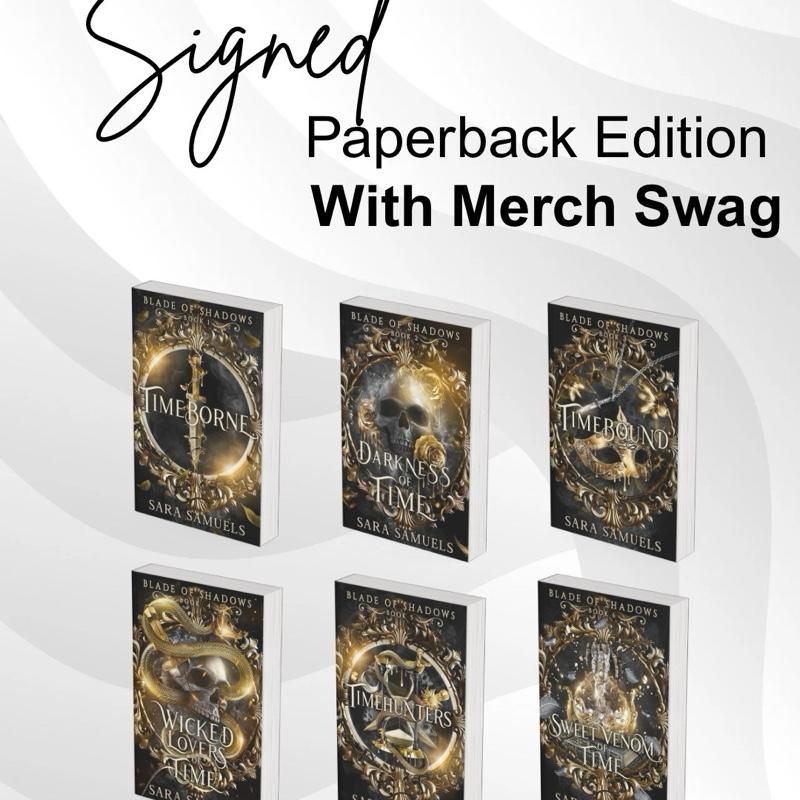 Blade of Shadows Paperback Merch Swag Box - TikTok Shop
