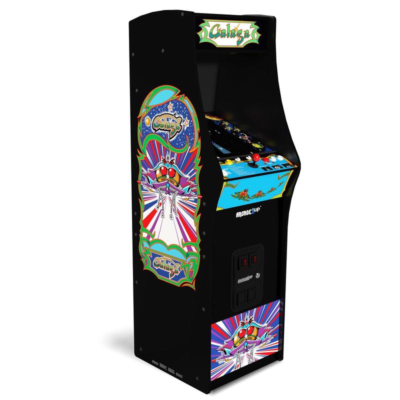 Arcade1Up GALAGA Deluxe 14 in 1 Arcade Game Machine 5-Foot Stand-Up ...