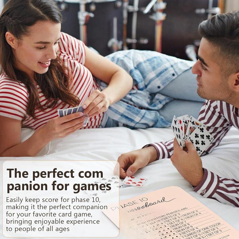 Phase 10 Score Board, Wooden Phase 10 Scoreboard, Phase 10 Score Sheets ...