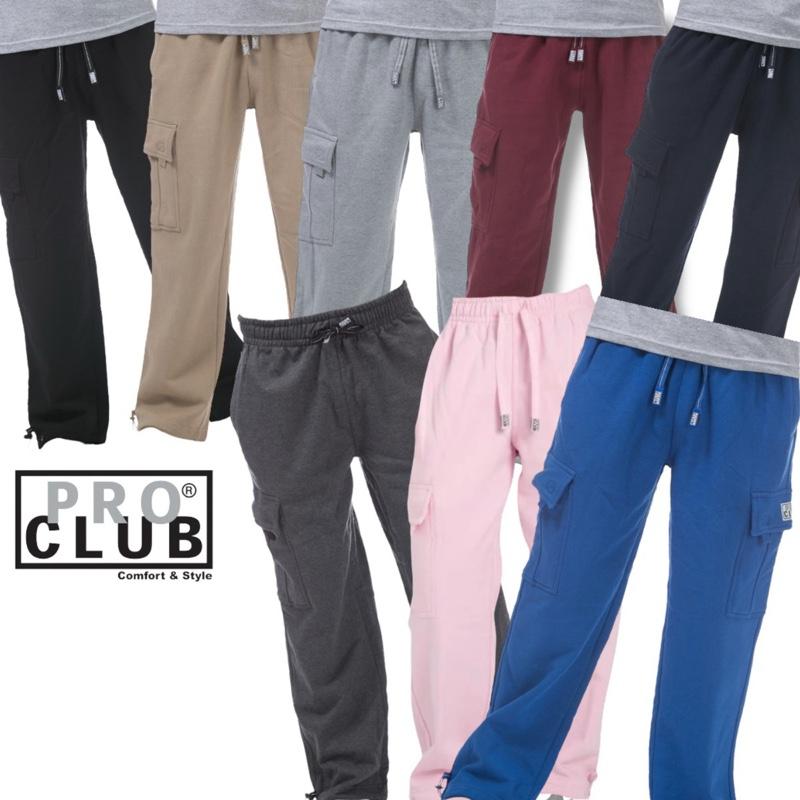 Pro Club Men's Heavyweight Fleece Cargo Pants - TikTok Shop