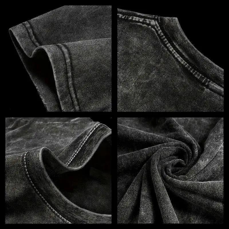 Kratos God of War Movie Style Vintage Washed T-Shirt, Omega Axe Front ...