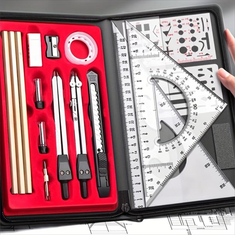 Professional Compass Drawing Set, Aluminum Alloy-construction Machinery ...