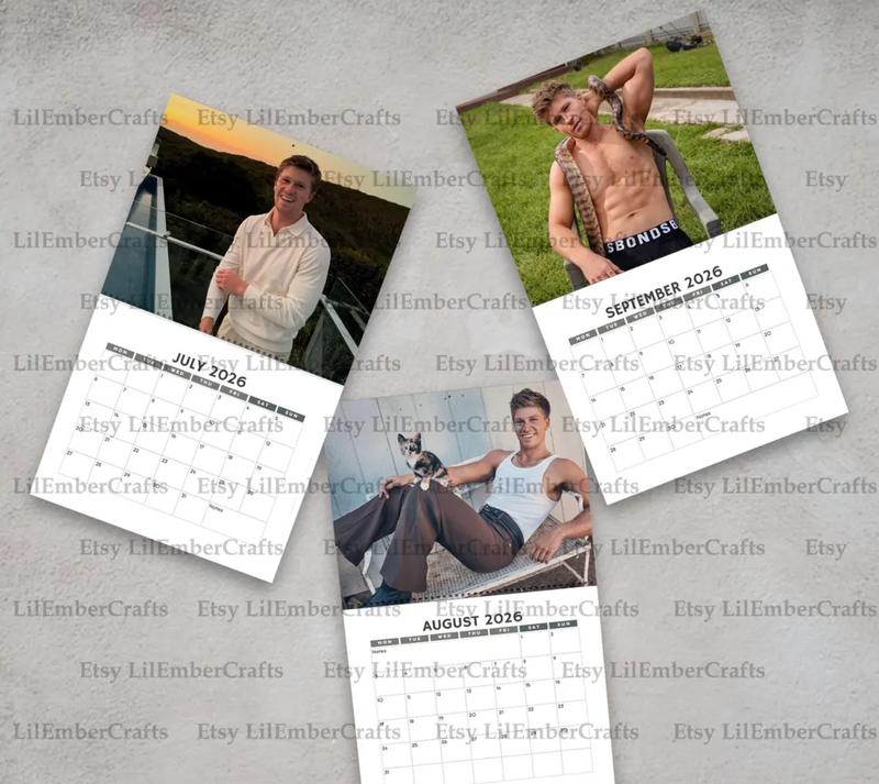 Robert Irwin 2026 Wall Calendar, Celebrity Fan Planner, Animal Lover ...