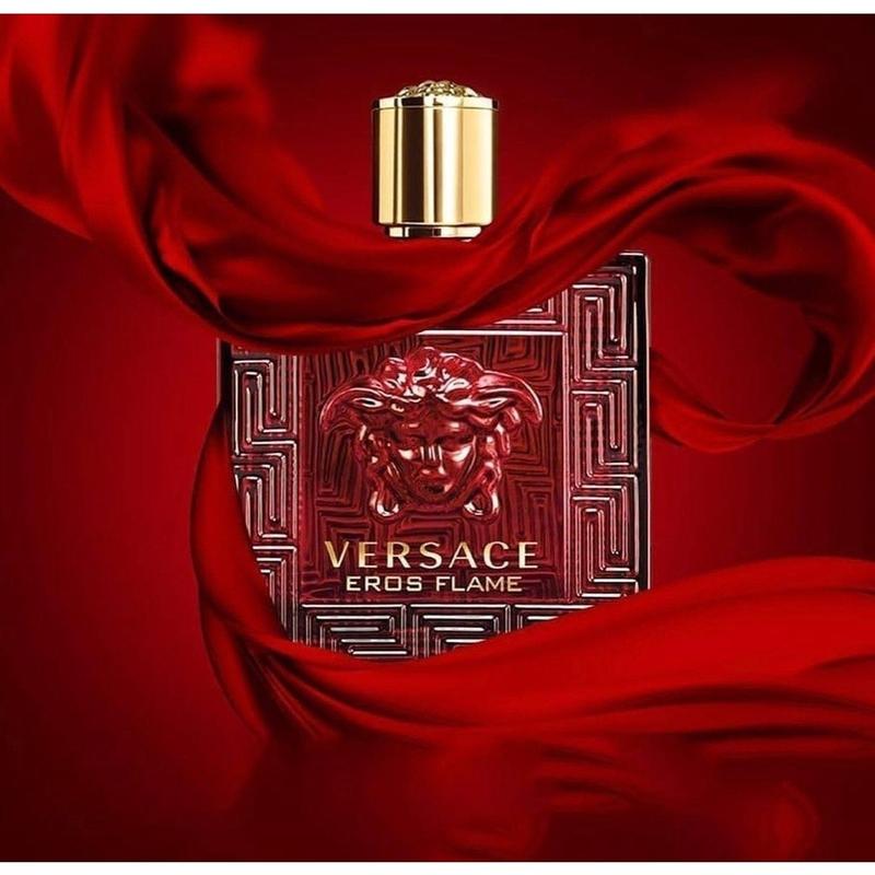 Versace Eros Flame Eau De Parfum 200ML 6.7 FL/OZ For Men-Woody spicy ...