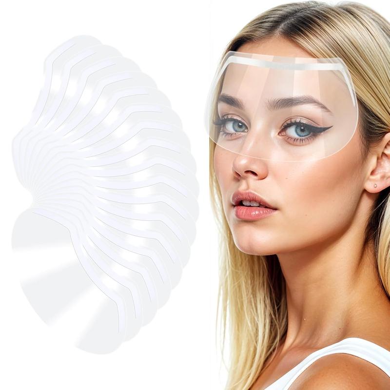 50 Pcs Shower Face Eye Shields, Clear Visors for Adults, Eye Shield ...
