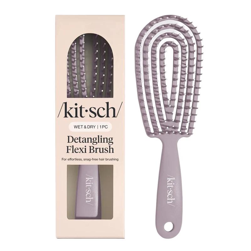 Kitsch Soft Violet Detangling Flexi Brush - TikTok Shop